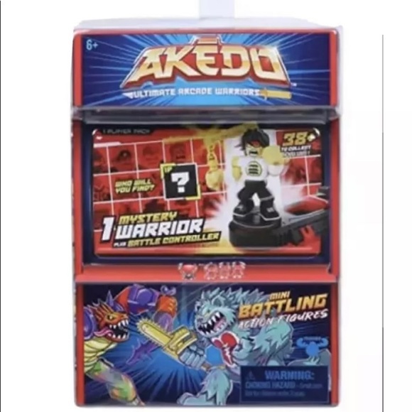 moose toys | Toys | Brand New Akedo Ultimate Arcade Warriors 5 Box ...
